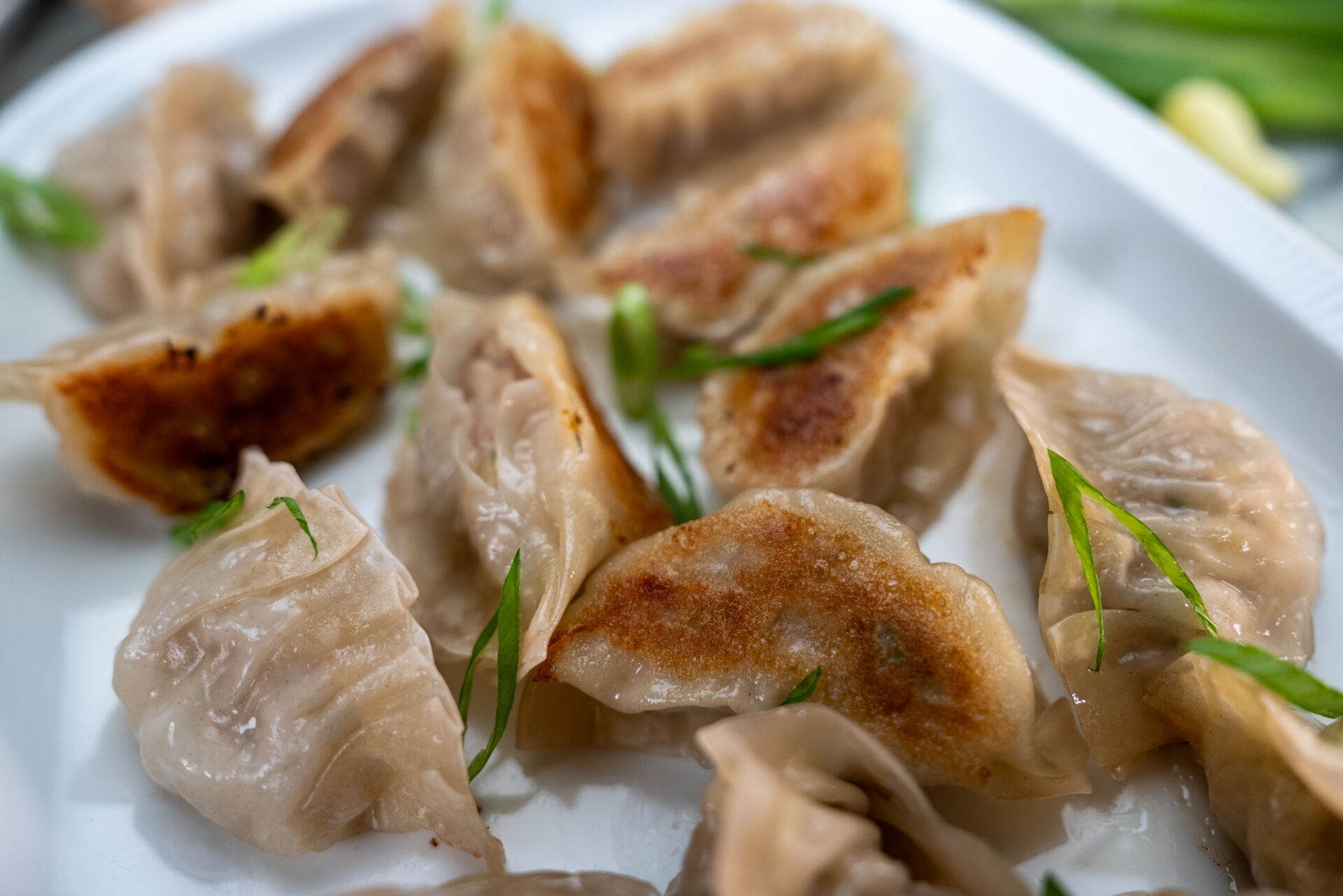 Pork and Cabbage Gyoza (potstickers) Recipe from Country Grocer